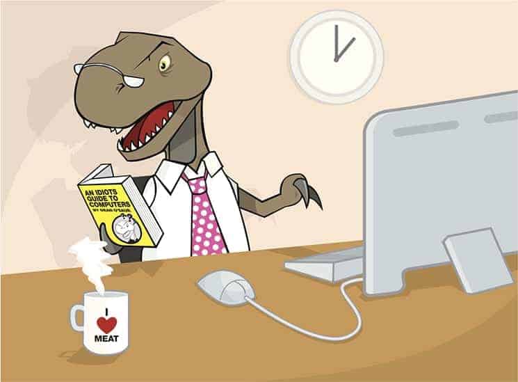 10 Signs You're a Technology Dinosaur in a High-Tech World - Suddenly ...
